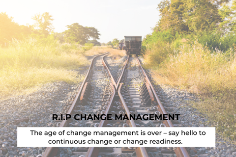 RIP change management | Kaibizzen